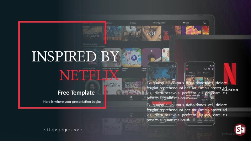 ایران فایلز | قالب پاورپوینت نتفلیکس Netflix Inspired